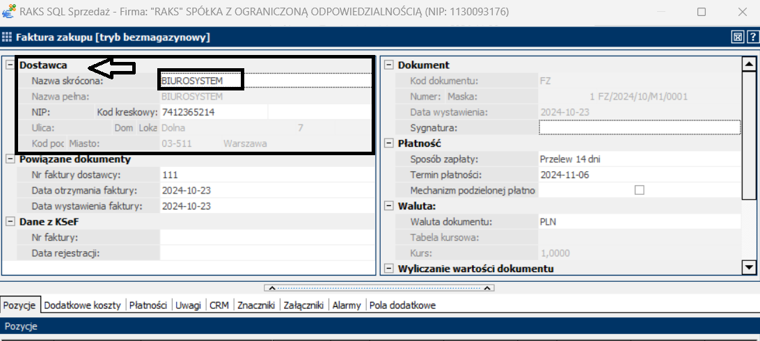 Wysyłka email z systemu RAKS – Baza wiedzy RAKS